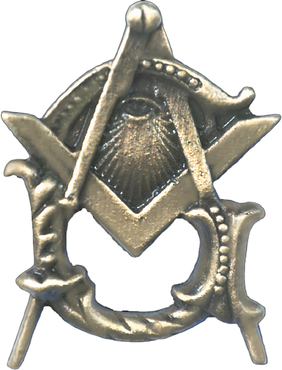 Mason Symbol Watchful All Seeing Eye Lapel Pin [Gold] – TCEShop