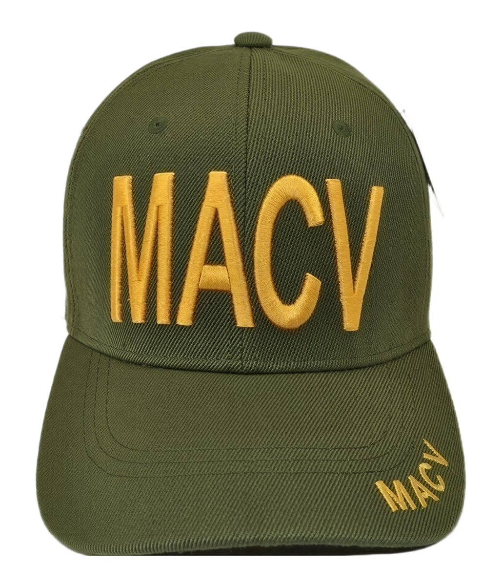 MACV U.S. Military Assistance Command Vietnam Mens Cap [Olive Green ...
